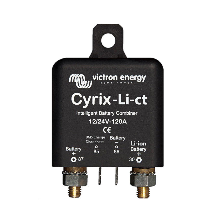 Victron Cyrix Li-CT 120 Amp Battery Combiner Relay (VSR) | ChasNewensMarine
