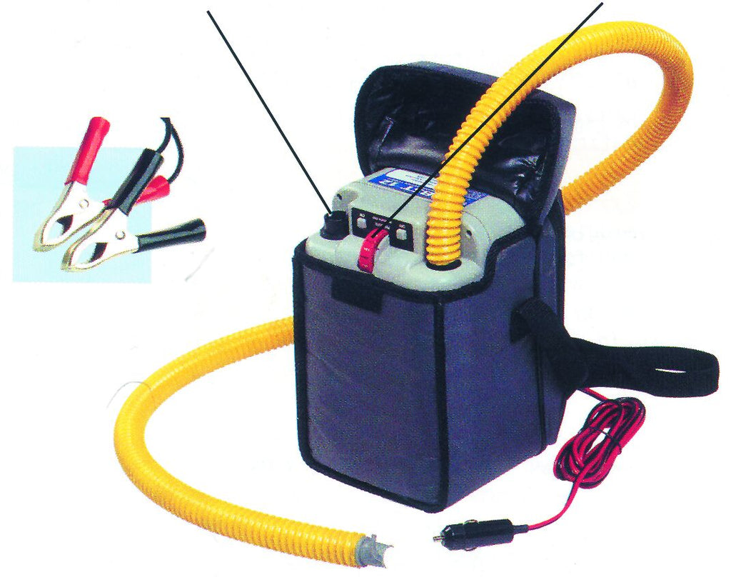 Electric boat inflator, 12V,300 mbar, 450 lt/min by Lalizas ...