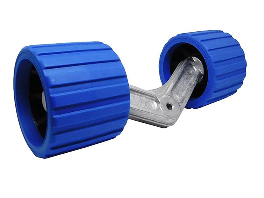 Aluminium Wing Bracket with Non Marking Rollers | ChasNewensMarine