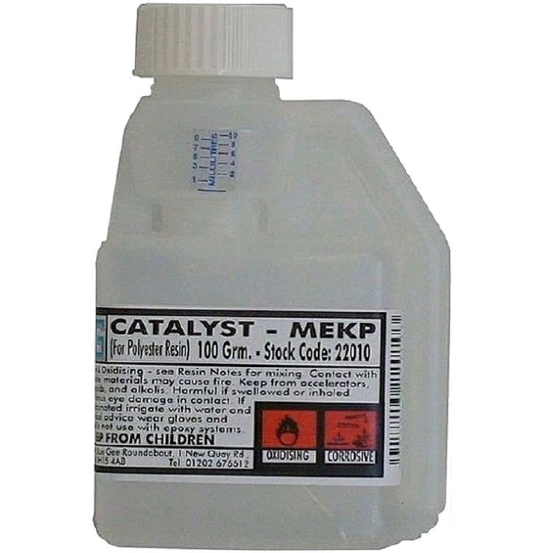 Mekp Catalyst - 8/19/100 g Sizes - by BLUE GEE | ChasNewensMarine