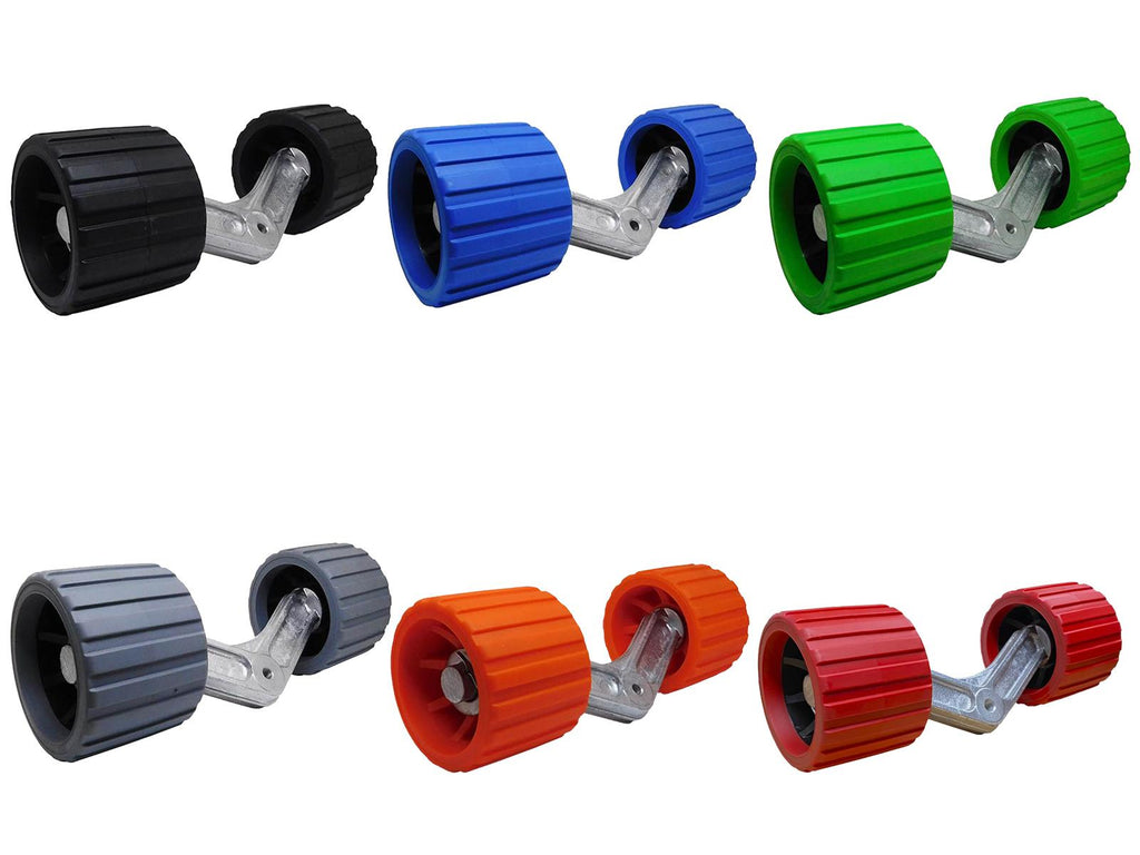 Aluminium Wing Bracket with Non Marking Rollers | ChasNewensMarine